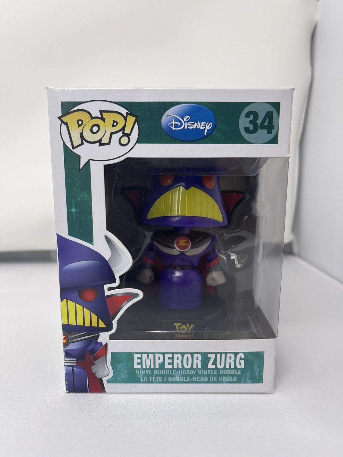 Emperor Zurg 34 Funko Toy Story Authentic W/ Hard Case RARE | eBay