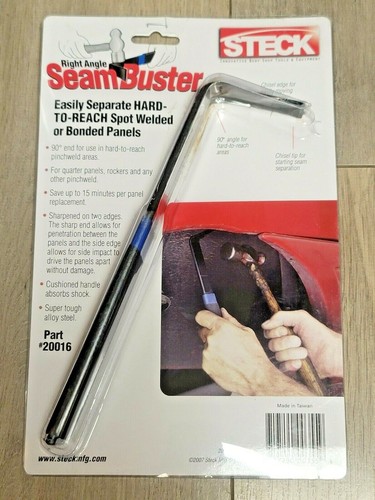 Steck Seam Buster 90 Degree Right Angle Spot Weld Cutter Chisel Tool ...
