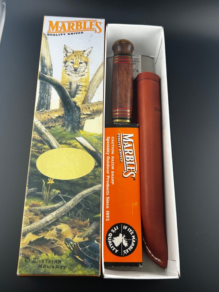 MARBLE'S Expert 1906-1914 Pattern LIMITED EDITION KNIFE 1 of 250 USA ...