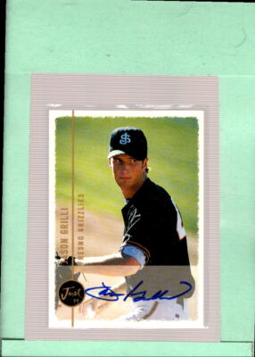 1999 Just Autographs #NNOB Jason Grilli MINT Auto ID:48408 | eBay