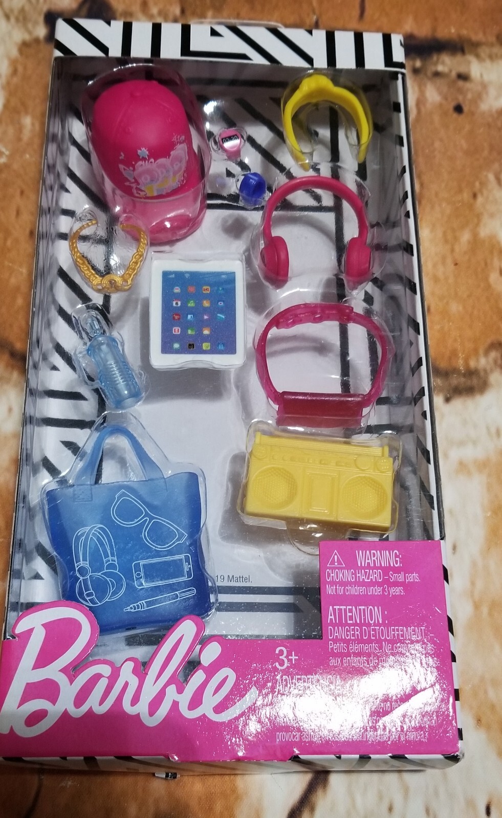 Barbie Doll Accessory Pack Dance Storytelling Boombox Headphones Tablet ...