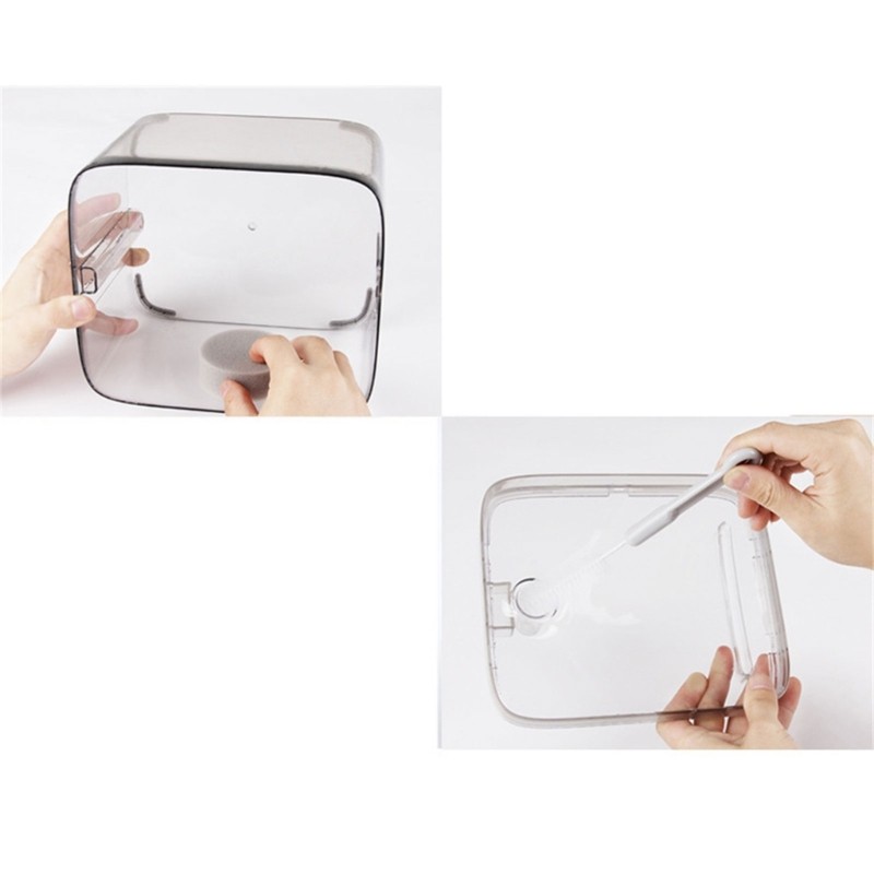 Pet Water Fountains Accessory Dog Cats Water Dispenser Cleaning Brush ...