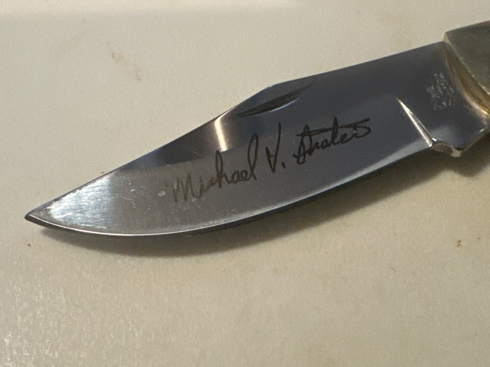 Steel Warrior Michael Prater Choctaw Pocketknife | eBay