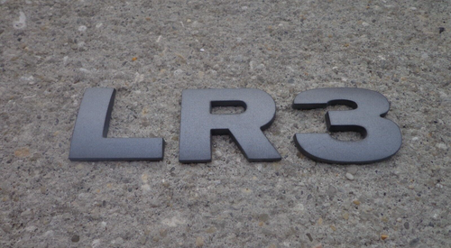 Land Rover LR3 emblem letters badge decal logo symbol HSE V8 OEM ...