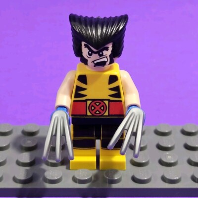 LEGO Marvel Wolverine Minifigure Marvel Comics X-Men Mutants (1c) | eBay