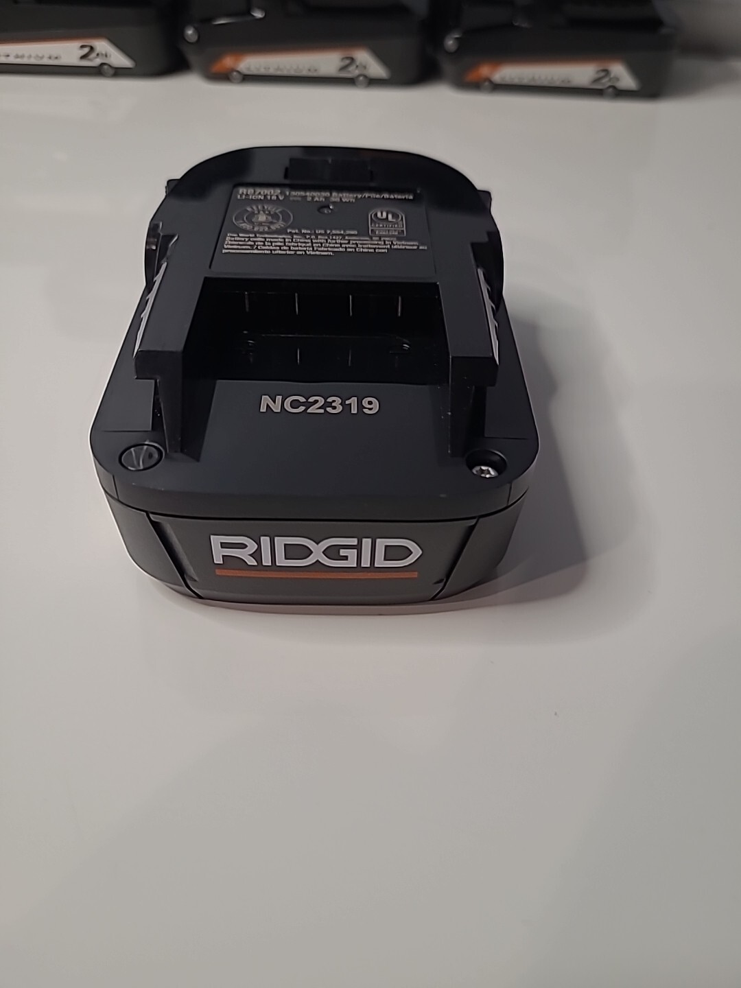 Ridgid 18v 2.0 Battery R87002 Li-ion Open Box | eBay