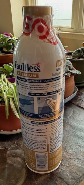 Faultless Premium Starch Luxe Finish Ironing Spray Pro Grade All Colors ...