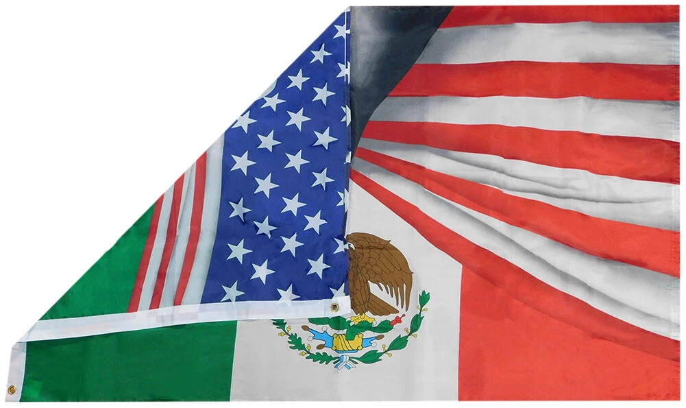 Cool Mexican American Flags