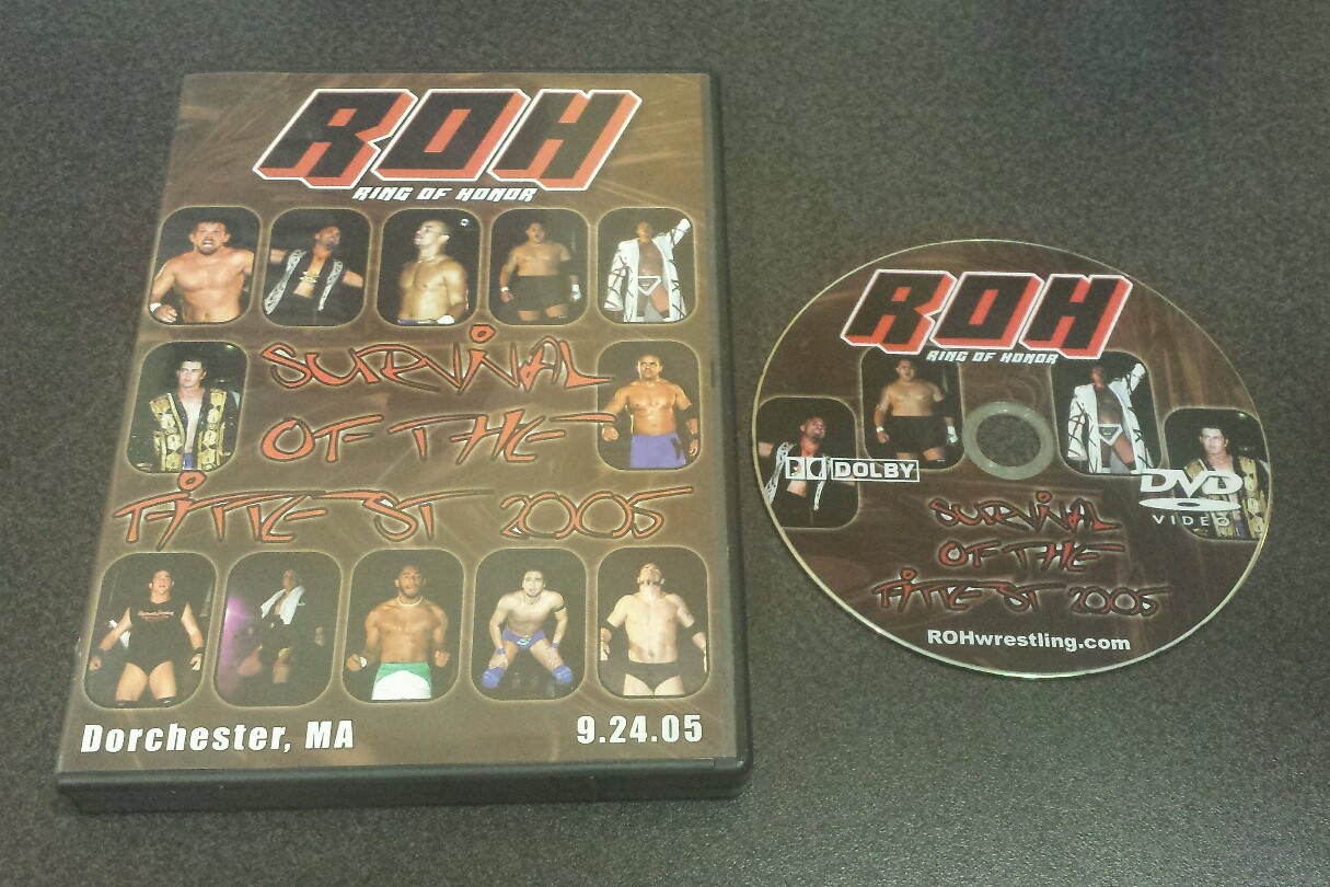 ROH: Ring of Honor - Survival Of The Fittest 2005 (DVD) pro wrestling ...
