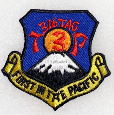 US Air Force 316th Tactical Airlift Group Theatre Made Squadron Patch | eBay