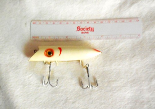 Vintage Martin Glass Eye Wood Salmon Plug Fishing Lure Antique Old | eBay