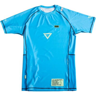 VHTS Ranked Light Blue Womens Rash Guard | eBay