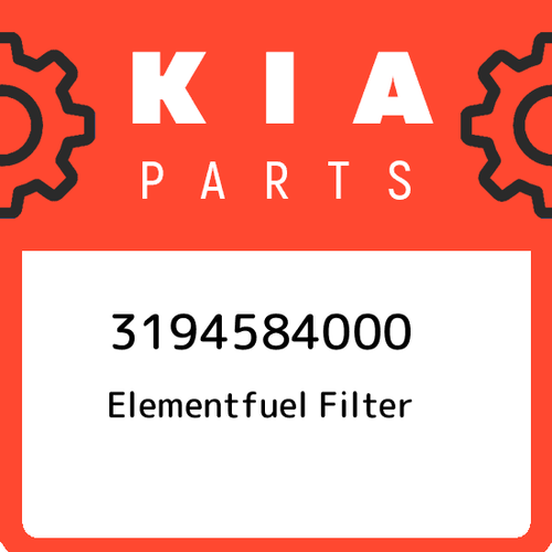 3194584000 Kia Elementfuel filter 3194584000, New Genuine OEM Part | eBay