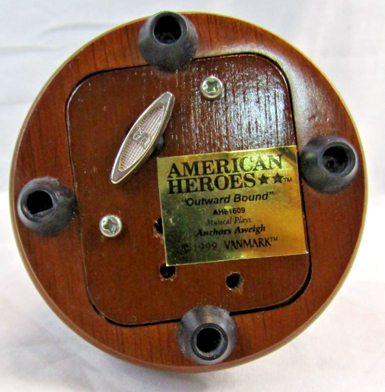 Pre-owned Van Mark American Heroes Outward Bound Navy Sailor Figurine ...