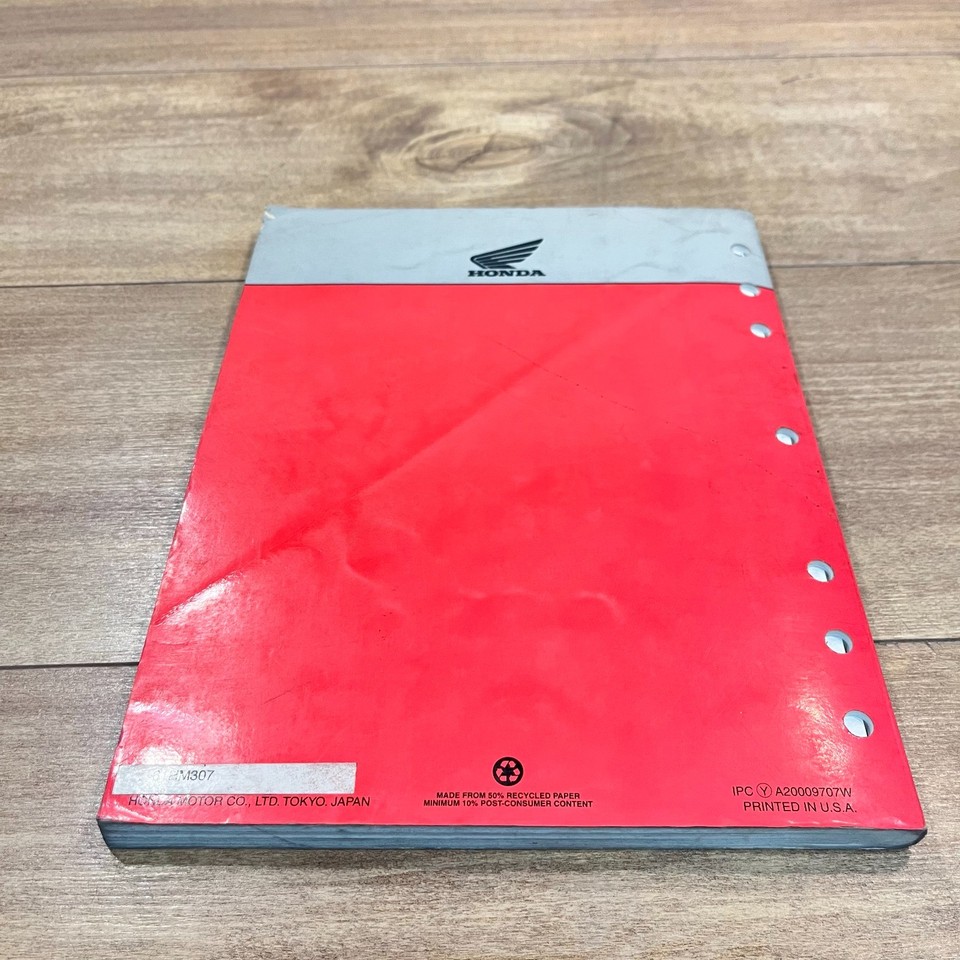 HONDA OEM SERVICE REPAIR MANUAL WITH BINDER / 1993-2000 TRX300EX ...