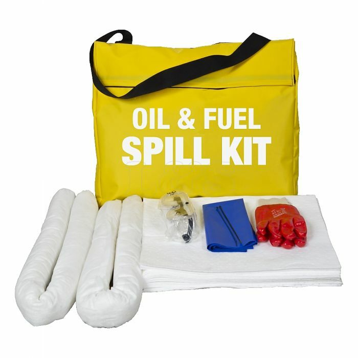 Oil Spill Kit Absorbs up to 25 litres Includes Holdall & PPE | eBay
