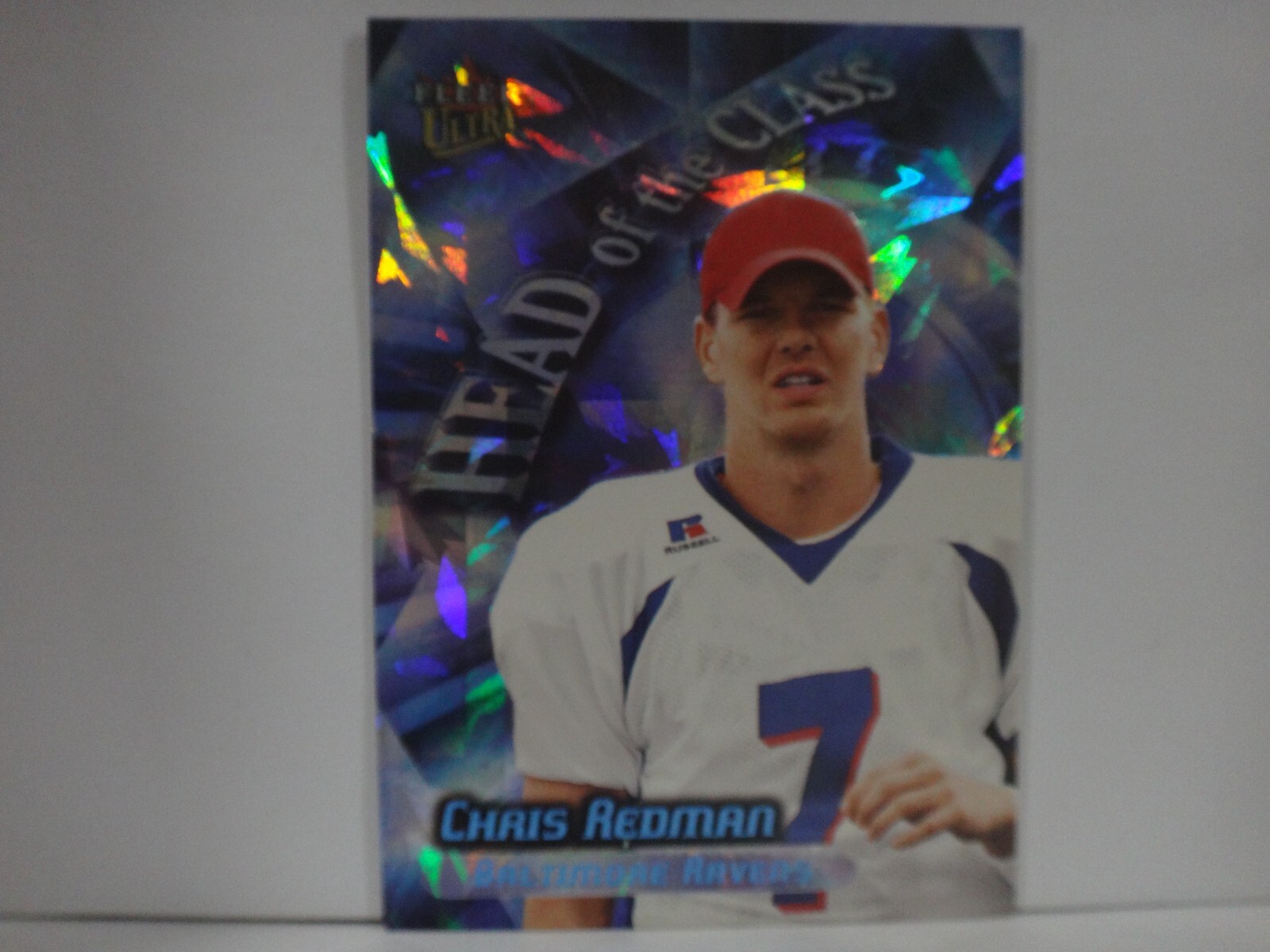 2000 Ultra Head of the Class Baltimore Ravens Football Card #10 Chris ...