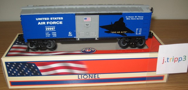 Lionel 29997 United States Air Force USAF Boxcar Train O Gauge America ...
