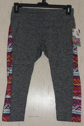 NWT WOMENS LuLaRoe JADE BLACK & GRAY HEATHER W/ PRINT PULL ON KNIT ...
