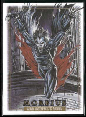 2024 Marvel Masterpieces 92 Platinum Canvas Parallel #60 - Morbius | eBay