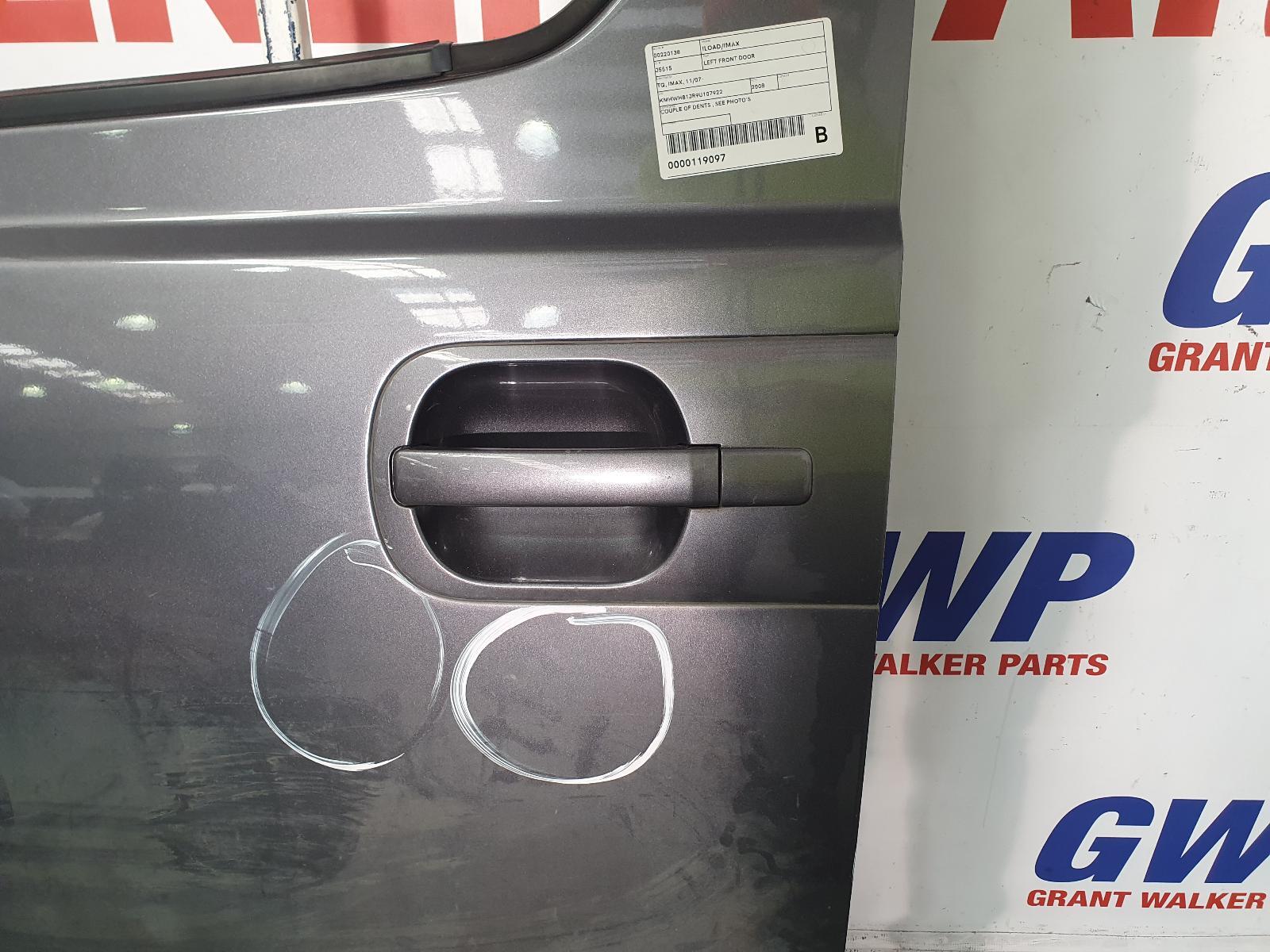 Hyundai ILOAD/IMAX Tq, Imax, Left Front Door Silver 11/07-03/21 | eBay ...