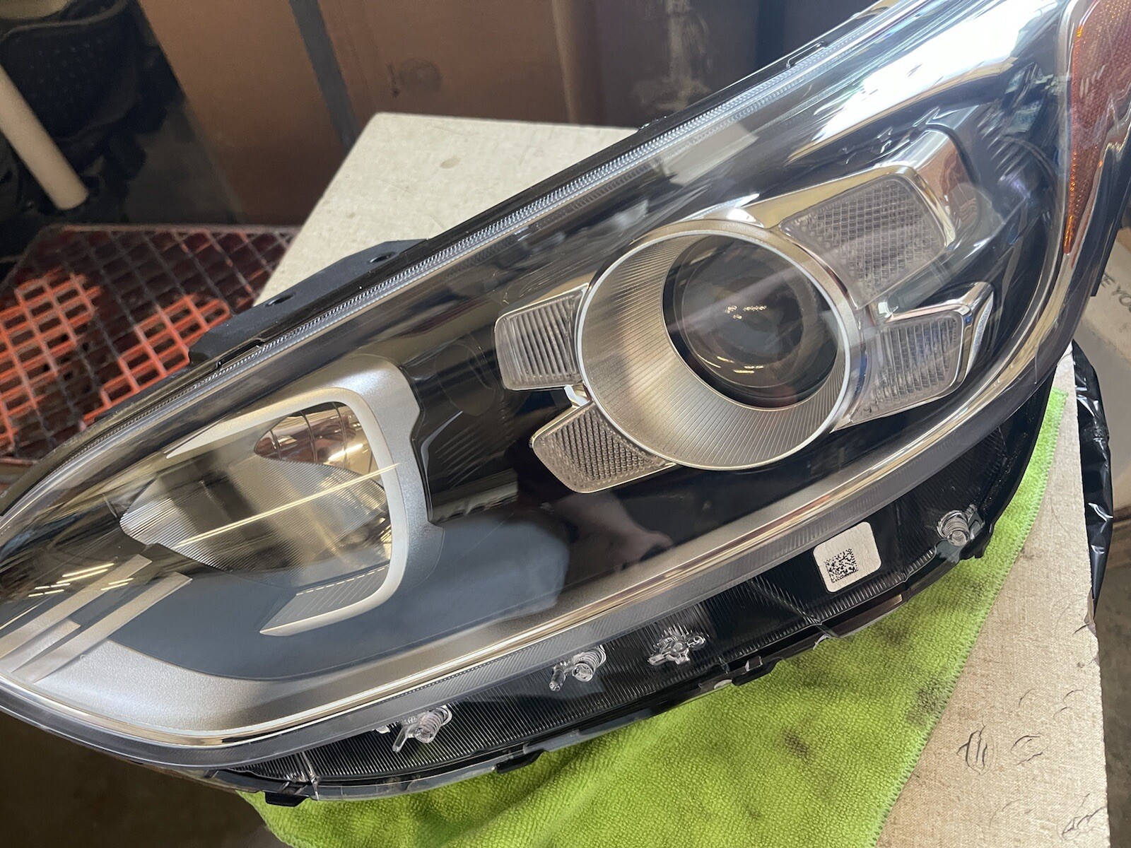 2019-2021 Kia Forte Halogen Projector Left Driver OEM Headlight LED ...