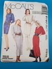 McCalls 6197 Knit Dress 2 lengths Plus Size 18 20 Stretch Knit Uncut ...