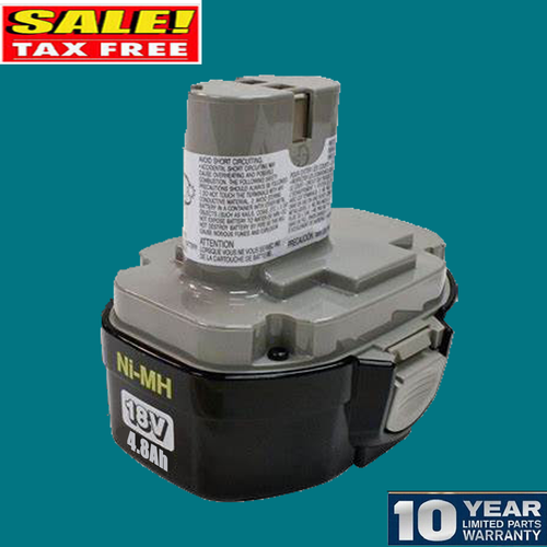 4.8Ah For Makita 1822 1834 1823 1833 1835 18V PA18 Battery 8391D 6347D ...