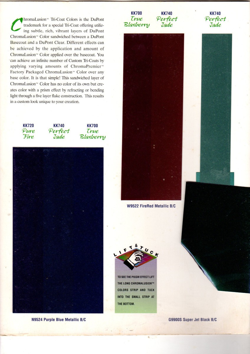 Carta De Colores Dupont Chromabase Ford Lakstift Ford 30ml Met