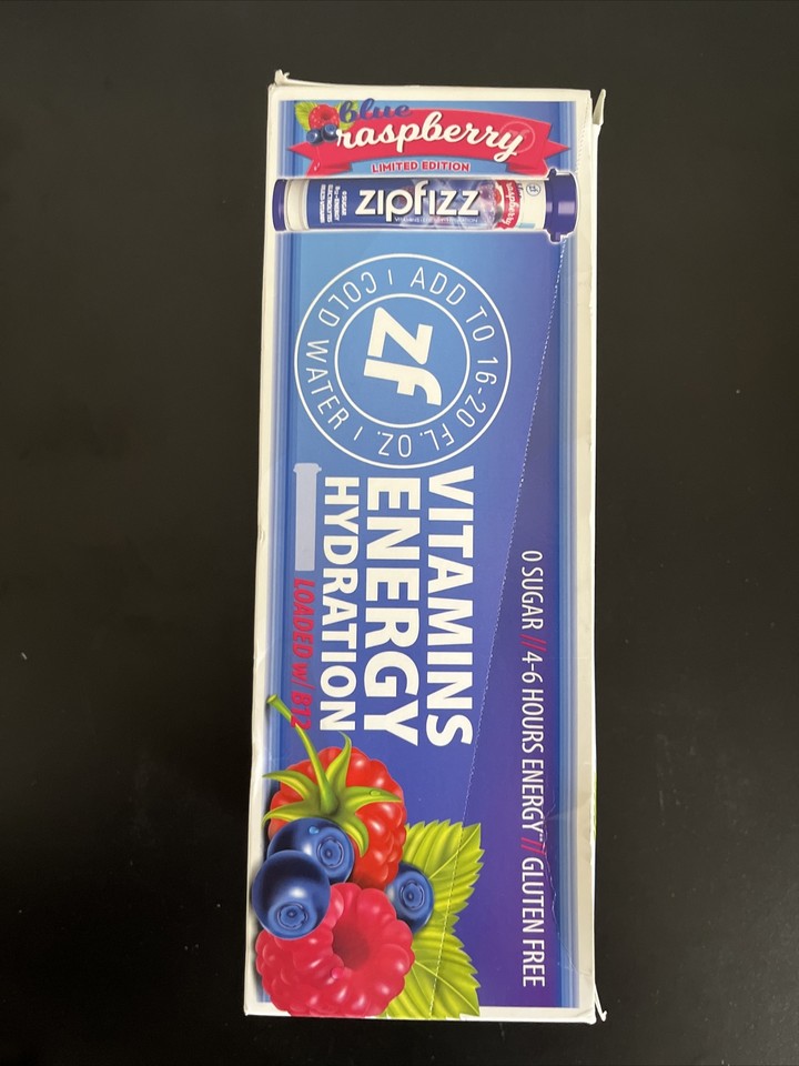Zipfizz Energy Drink Hydration with B12 & Multi Vitamins Split Box Exp ...