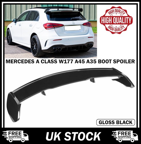 REAR BOOT SPOILER ROOF AMG STYLE FOR MERCEDES A CLASS W177 A45 2018 ...
