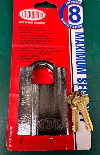 Lockwood Maximum Security Padlock - 311/57 Abloy Locksmith Locksport | eBay