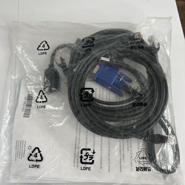 Dell KVM System Interface Pod Adapter SIP USB Cable 0uf366 0k9446 for ...