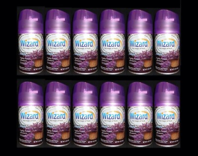 12 Wizard Automatic Spray Refill Freshly Picked Lavender 5 oz ...