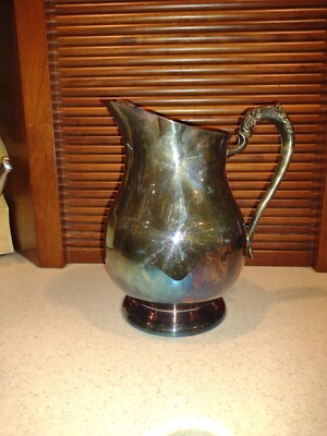 F B Rogers Water Pitcher Silver Plated | eBay
