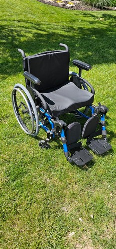 Quickie 2 Lightweight Royal Blue Wheelchair 23" Wheels | eBay