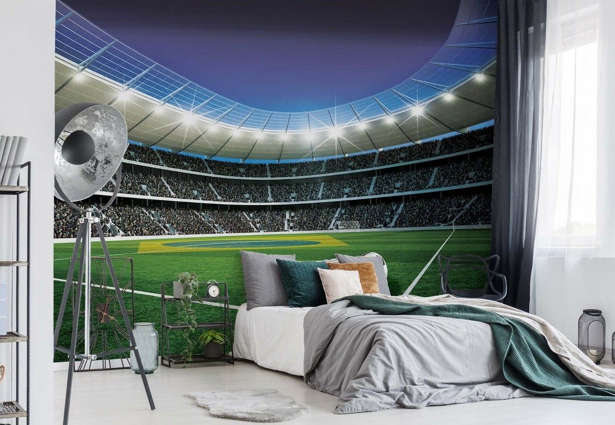 Football Bedroom Wallpaper