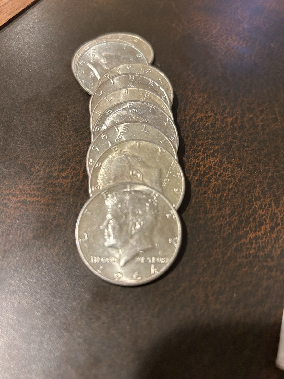 1964 Kennedy Silver Half Dollars (.50c lot of 10) | eBay