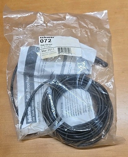 NEW Tekmar 072 Slab Sensor - 20 ft Wire bmc 88 | eBay