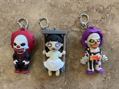 Spirit Halloween Horror Keychain Lot (3) – Killer Clowns & Bride of ...