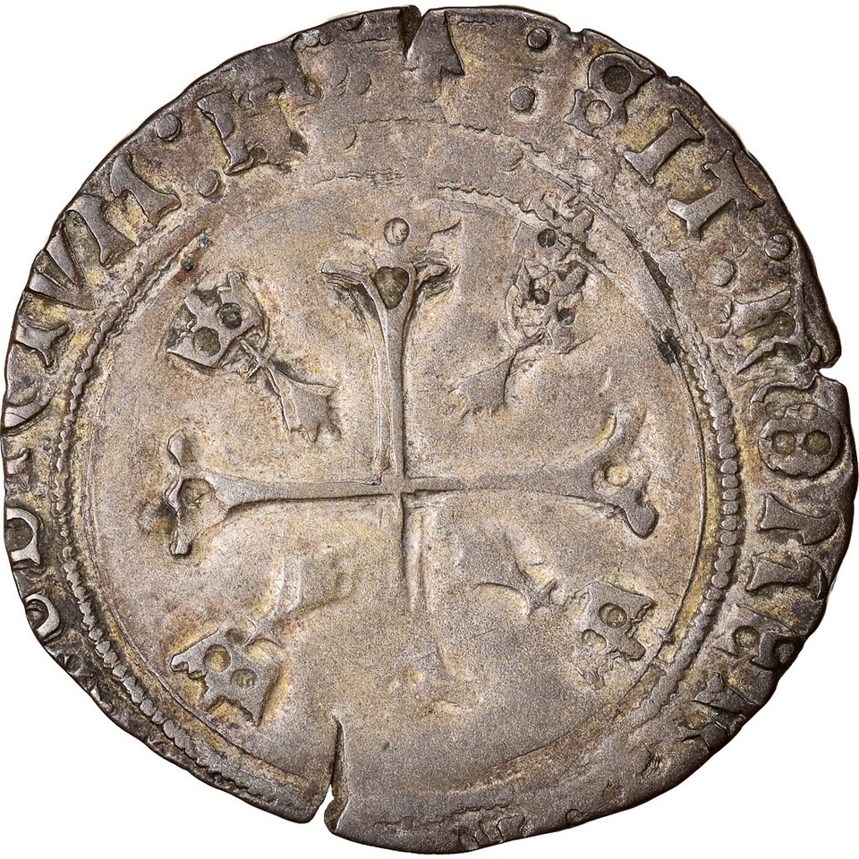 [#878363] Coin, France, Louis XII, Douzain au porc-épic de Bretagne ...