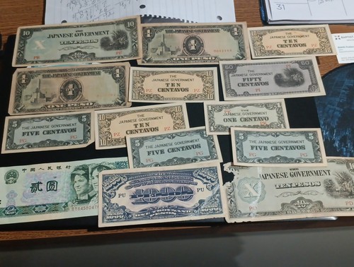 Lot Of 14 Asian, Japanese Notes | eBay