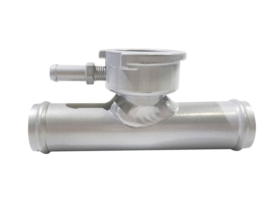 1" 25mm Hose Radiator Universal Aluminium Inline Filler Neck Pipe W/1.1 ...