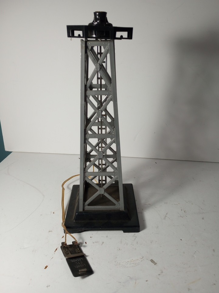 Marx Light Beacon Model Railroad Trains Lionel Platform W/ Wires And ...