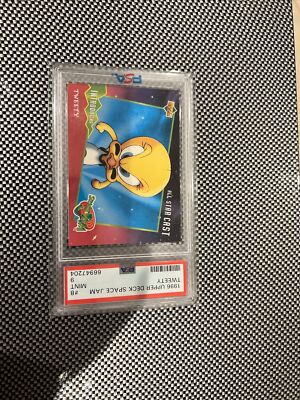 1996 Upper Deck Space Jam Tweety Bird #8 PSA 9!!! Pop 4 | eBay