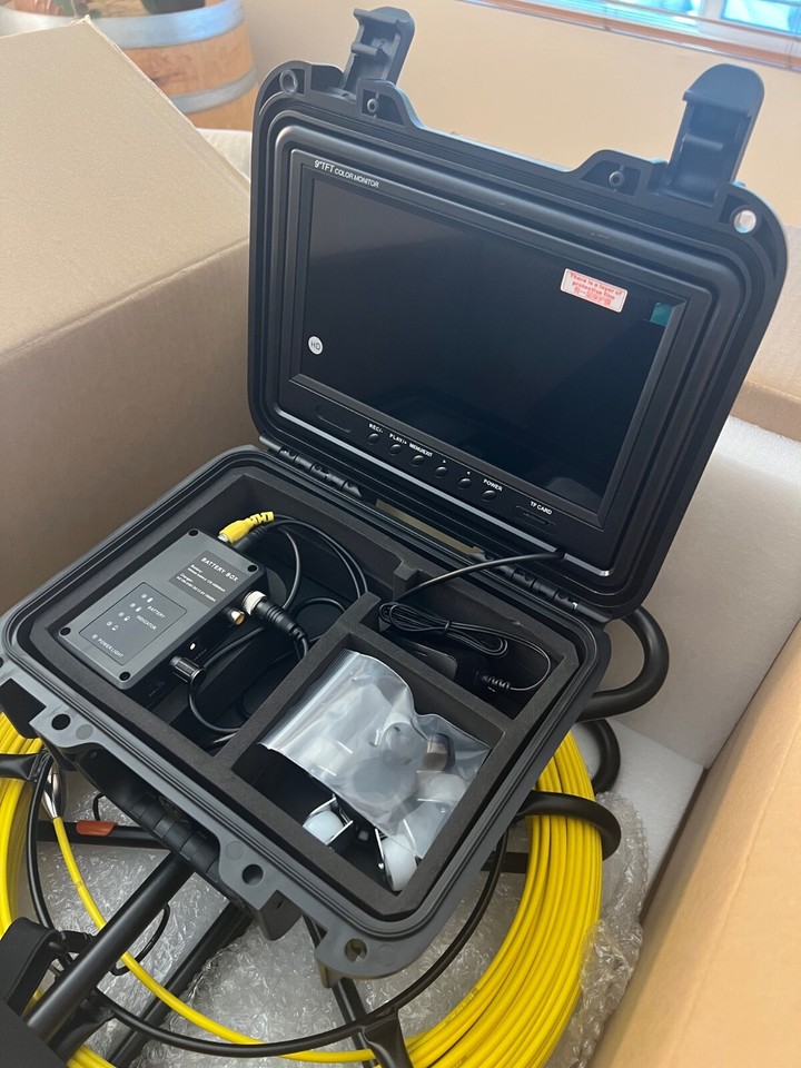 Vevor WP9600A Pipe Inspection System 100 yard cable | eBay
