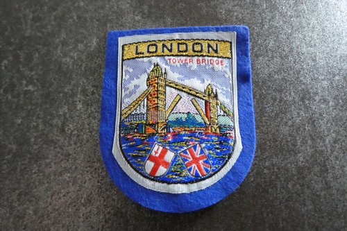 London Tower Bridge Woven Cloth Patch Badge (L84S) | eBay UK