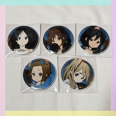 K-ON! Complete Badge Set Yui Mio Azusa Anime Pins & Badges Collectibles ...