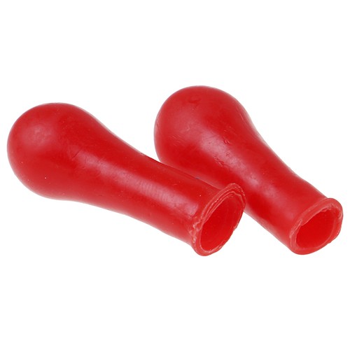10Pcs Dropper Red Rubber Bulb Head Dropping Bottle Insert Pipette Lab ...
