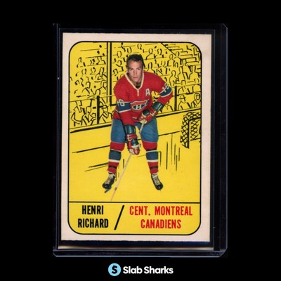 1967 TOPPS #72 HENRI RICHARD BASE | eBay